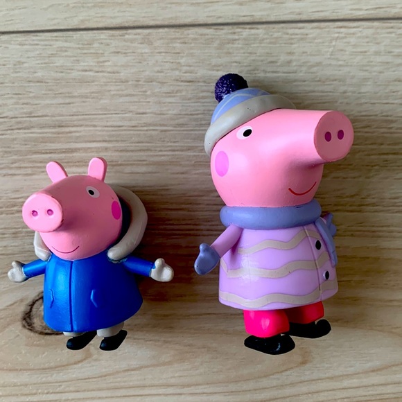 Peppa Pig | Toys | Peppa And George Mini Action Figures | Poshmark